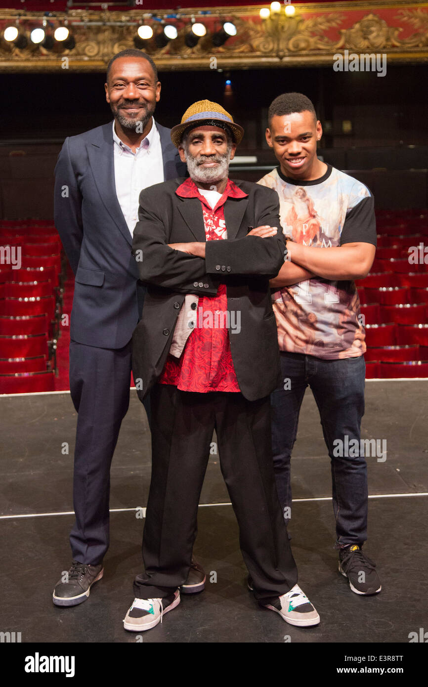 Press launch of Rudy's Rare Records starring Lenny Henry, Hackney ...