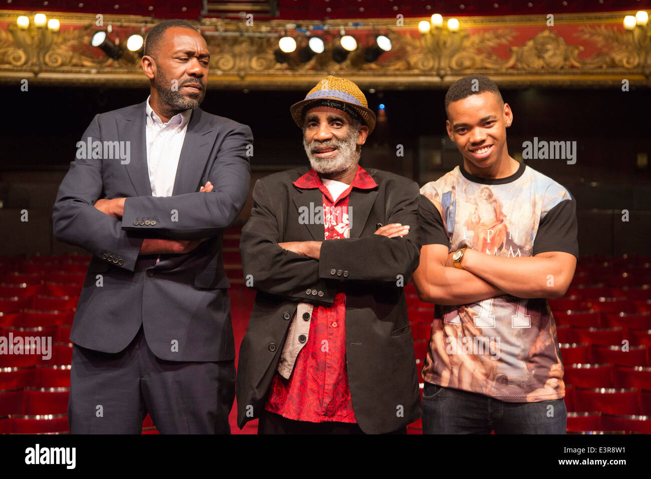 Lenny henry larrington walker press hi-res stock photography and images ...