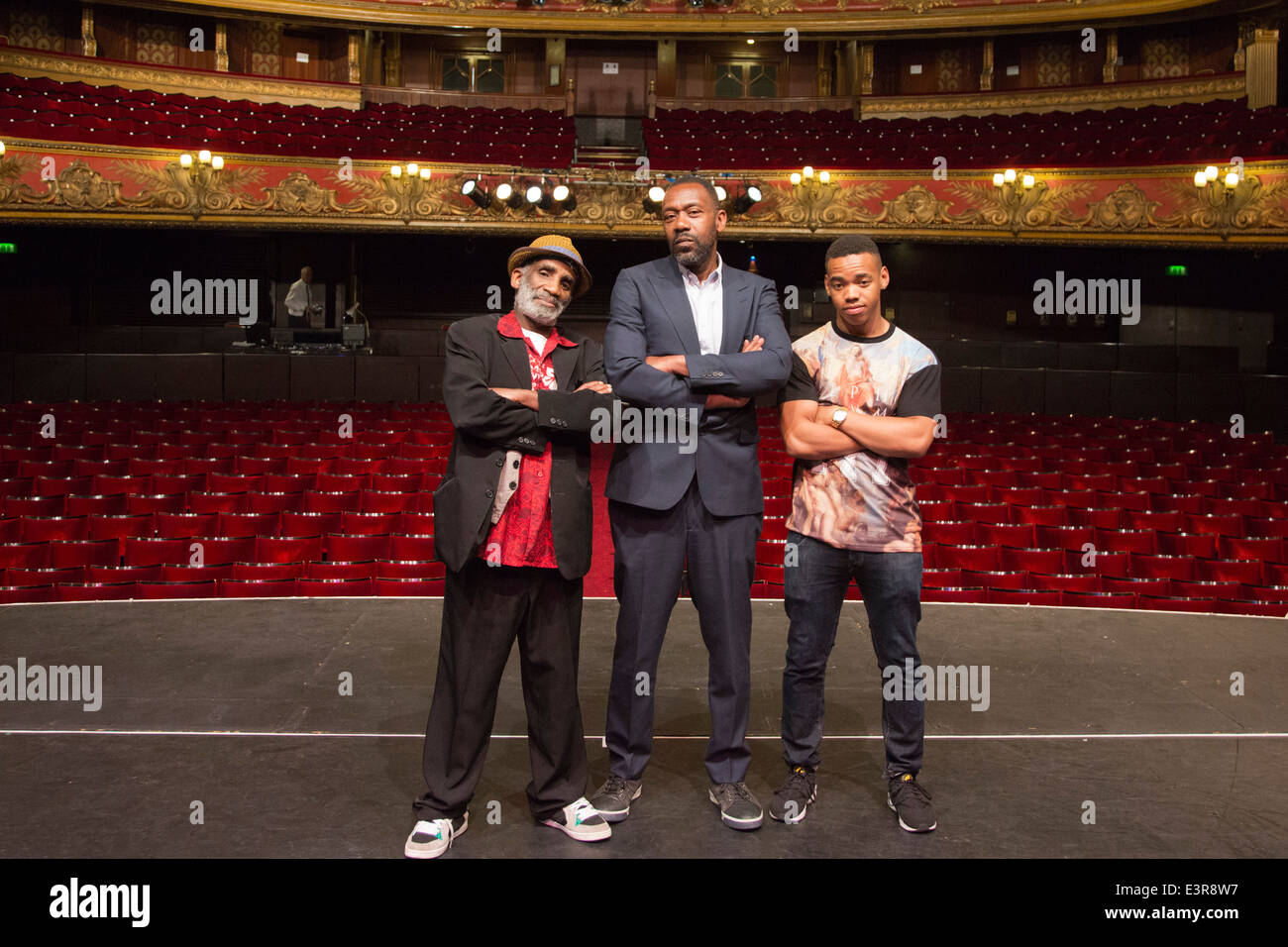 Lenny henry larrington walker press hi-res stock photography and images ...