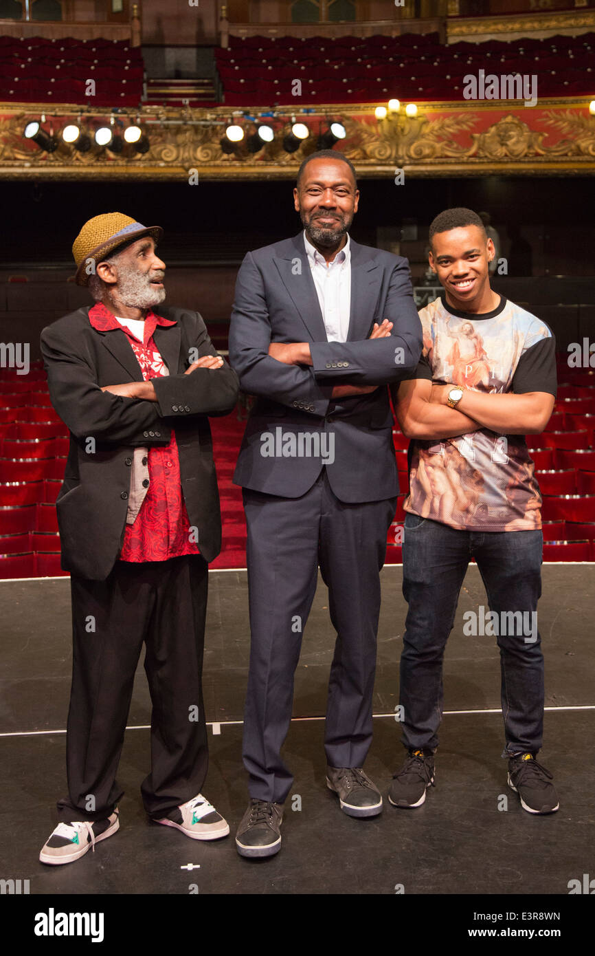 Lenny henry larrington walker press hi-res stock photography and images ...