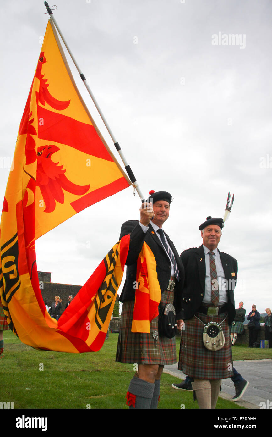 Stirling, Scotland, UK. 27th June, 2014. gathering of the clans ...