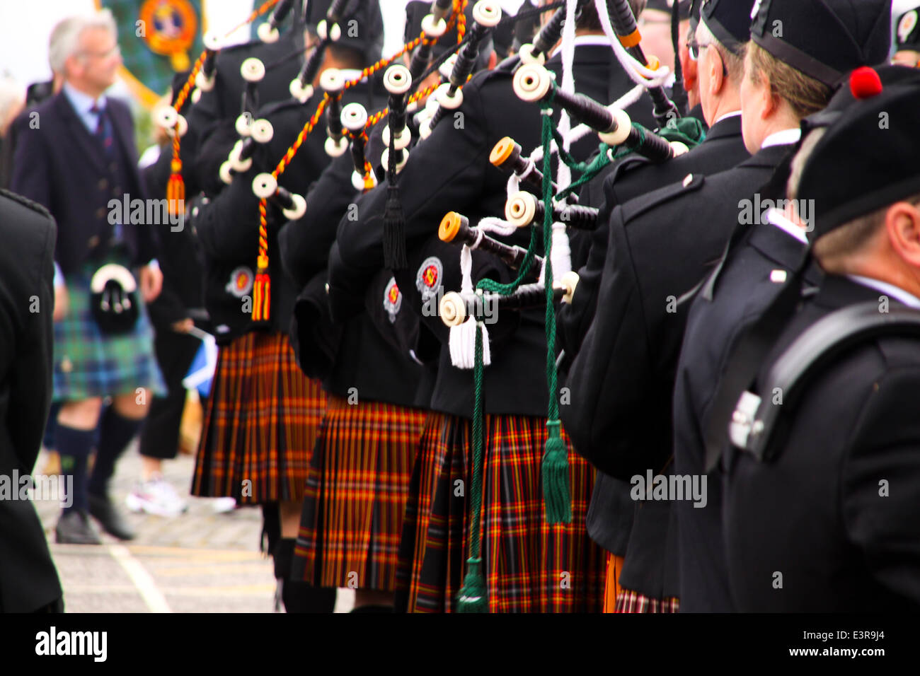 Stirling, Scotland, UK. 27th June, 2014. gathering of the clans ...