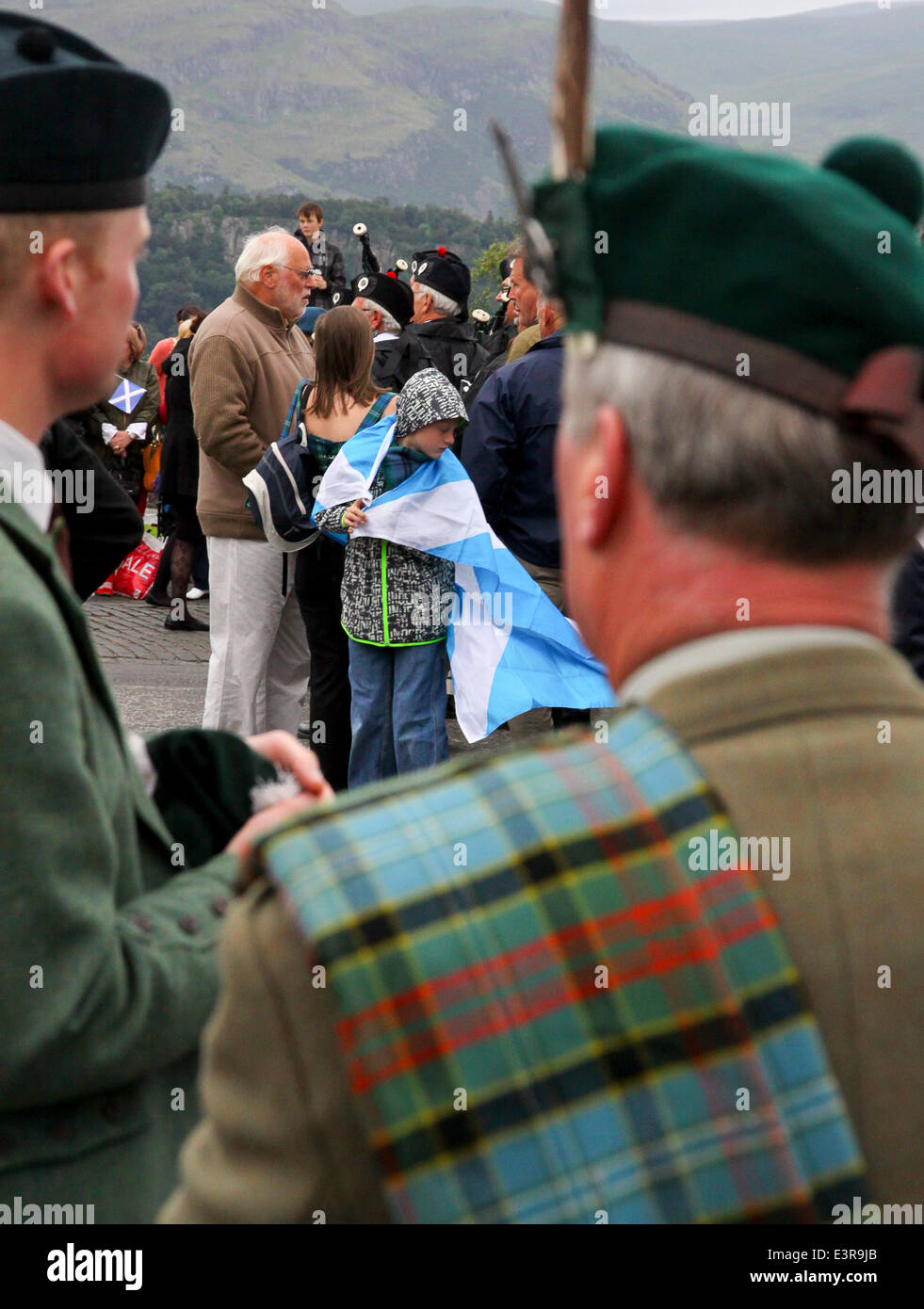 Stirling, Scotland, UK. 27th June, 2014. gathering of the clans ...
