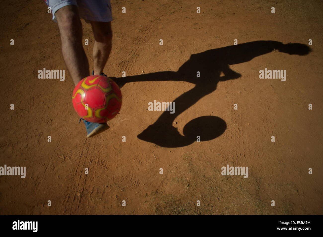 Belo Horizonte, Brazil. 27th June, 2014. Alfonso Cuadra, a 26-year-old ...