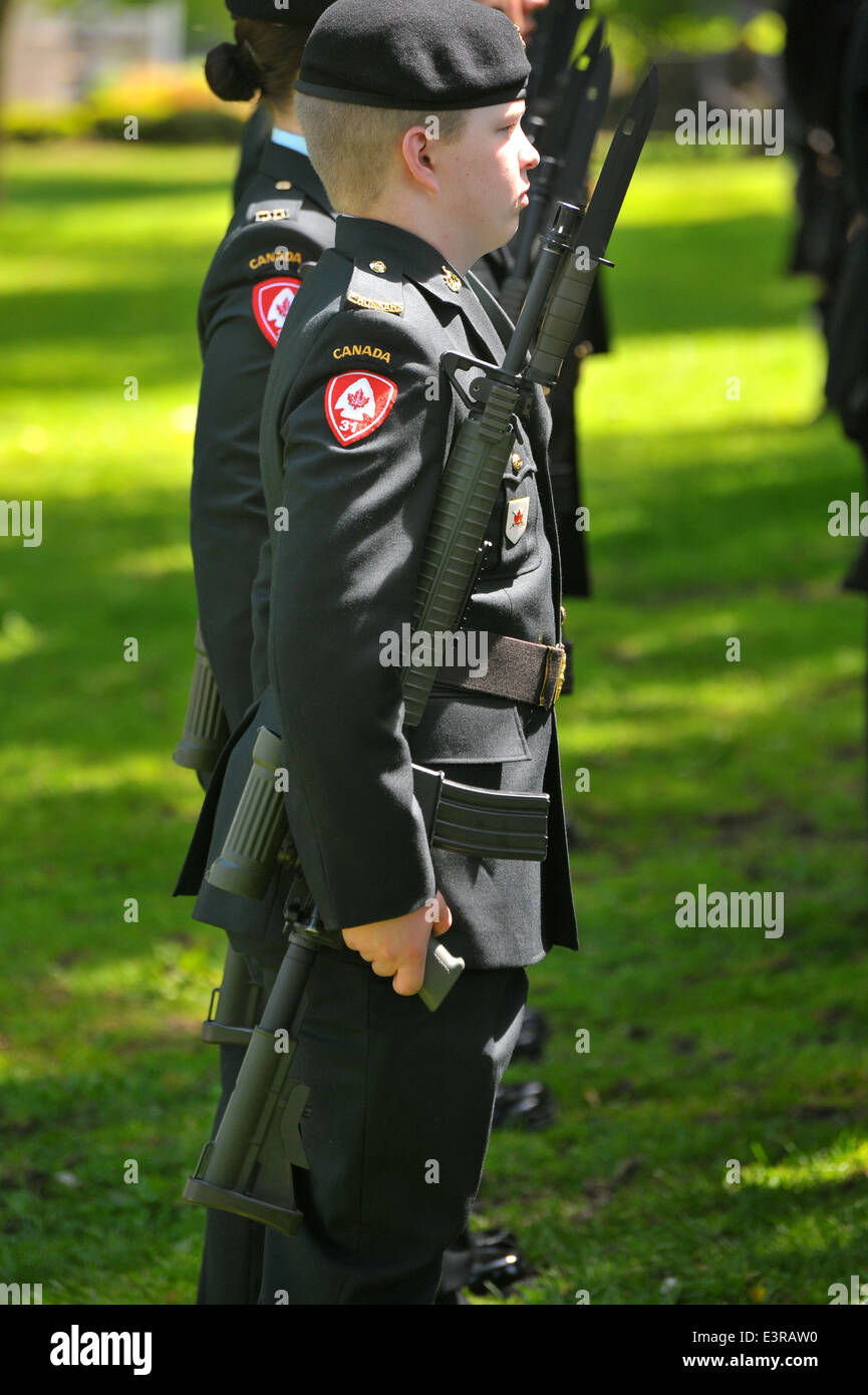 Politicians, members of the public, veterans and serving military ...