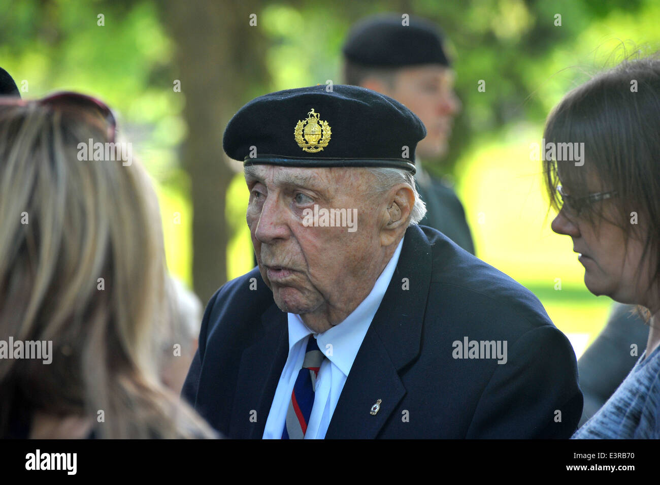 Politicians, members of the public, veterans and serving military ...