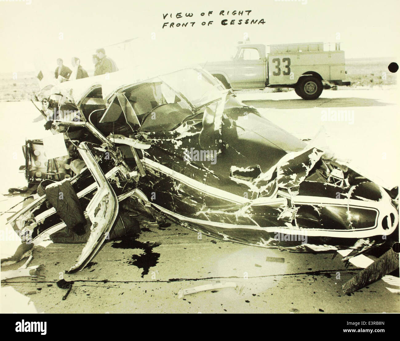 In 1973, an aircraft accident occurred between a Beechcraft 310 and a ...