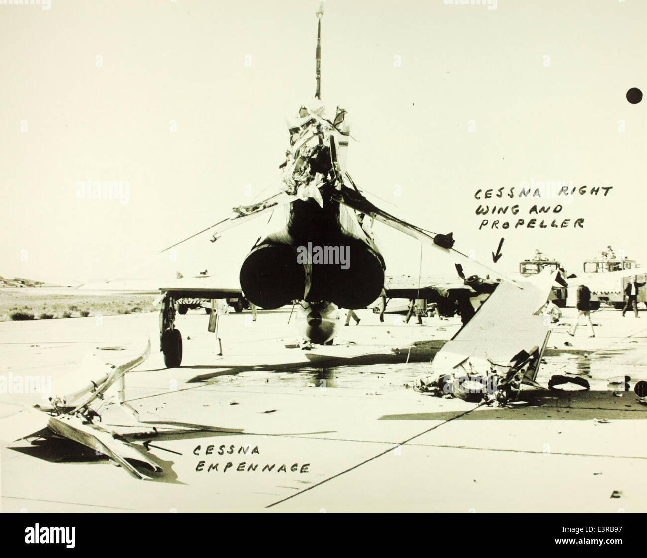 In 1973, a mid-air collision occurred over La Jolla between a ...