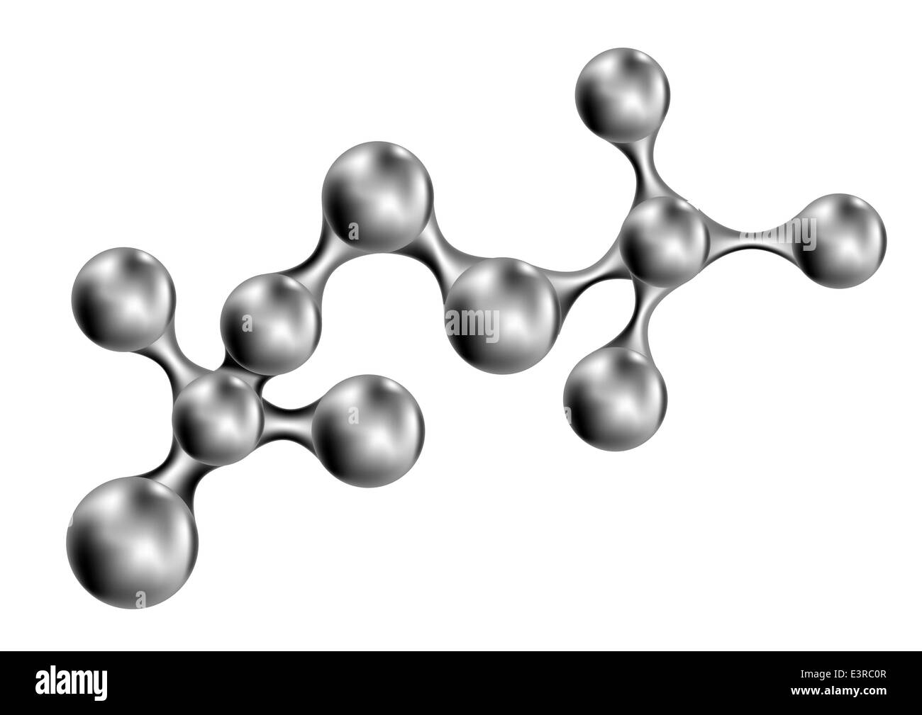 Chemistry model Black and White Stock Photos & Images - Alamy