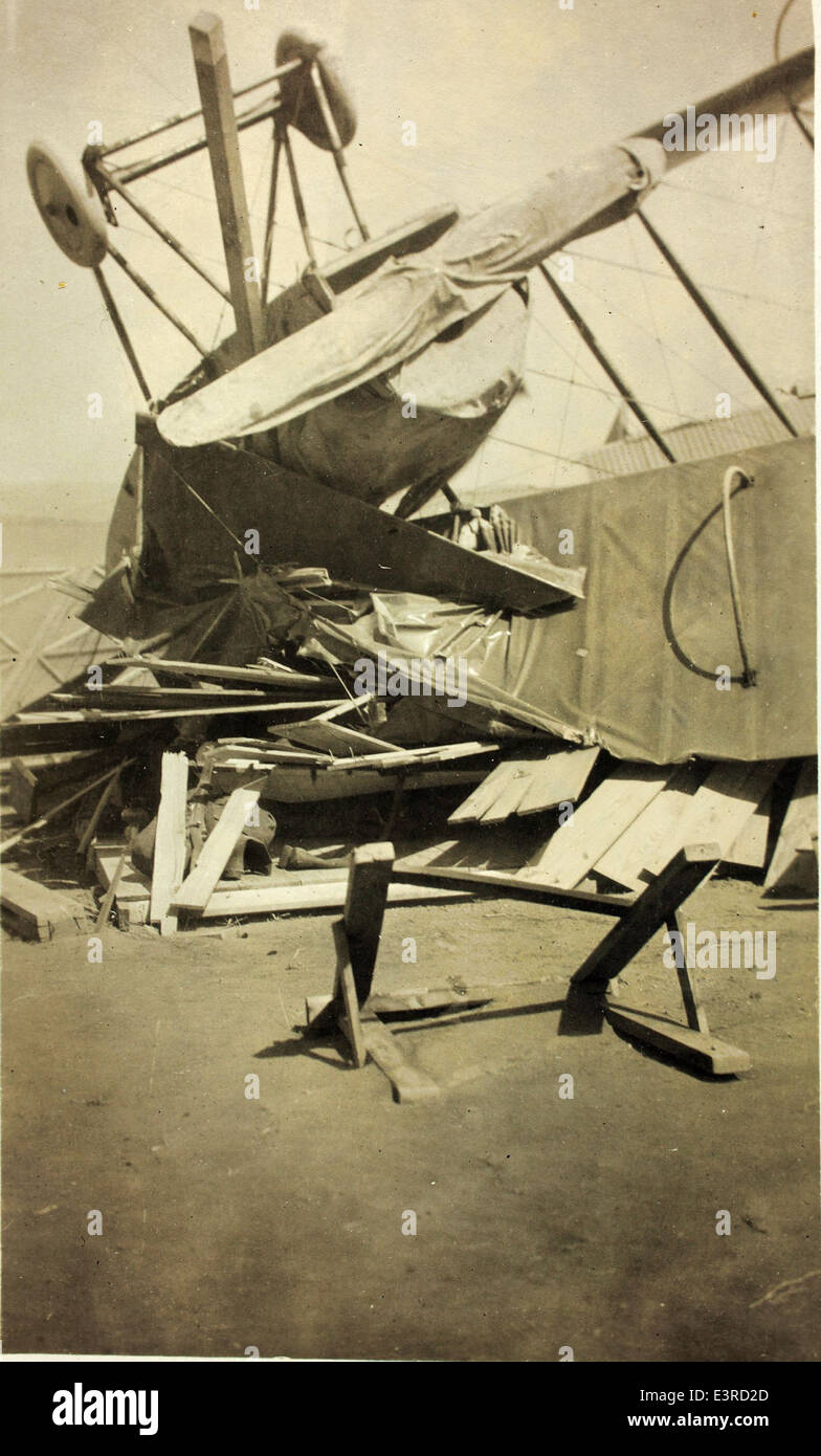 This collection of aircraft accidents from 1917-1920 highlights the ...