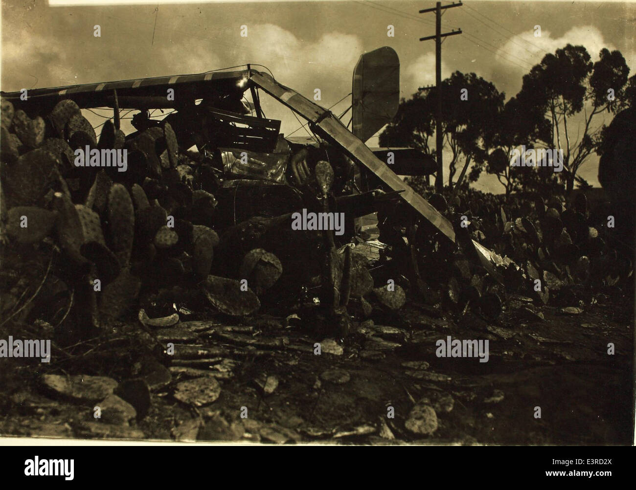 This collection of photographs documents aircraft accidents between ...