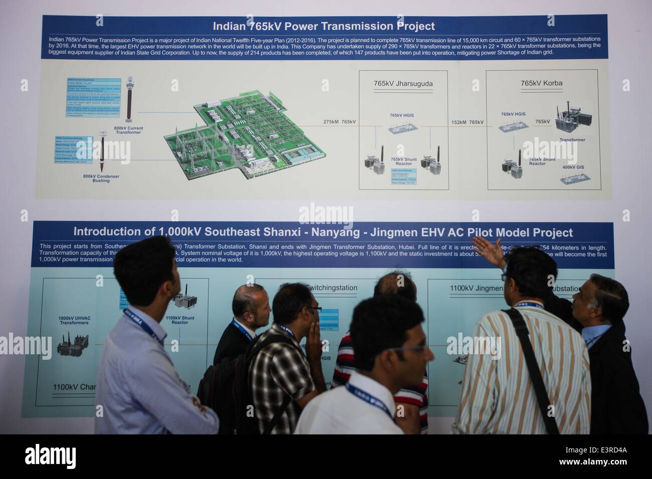 Gujarat, India. 27th June, 2014. Visitors listen to the introduction of ...