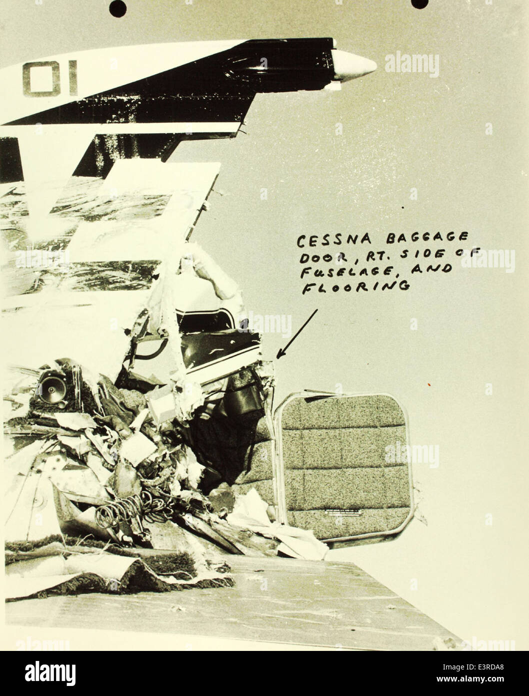 In 1973, an aircraft accident occurred involving a collision between a ...