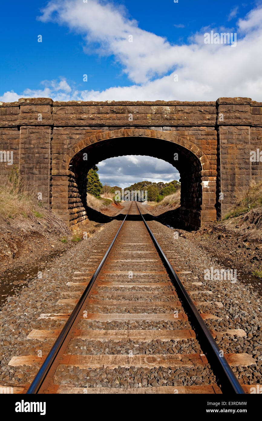 Ballarat Australia / The circa 1860 Navigators Bridge Stock Photo - Alamy