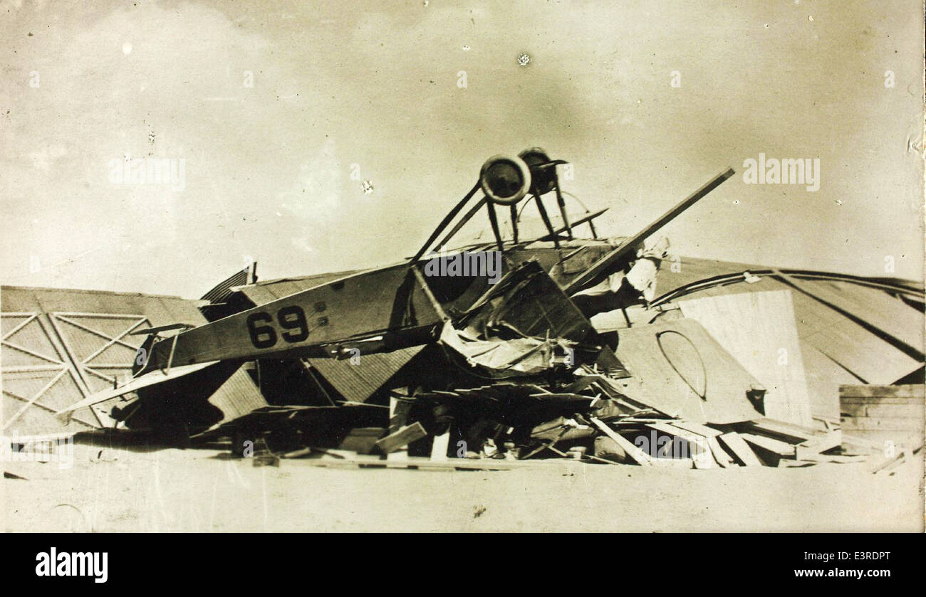 This image documents aircraft accidents from 1917-1920, a period marked ...