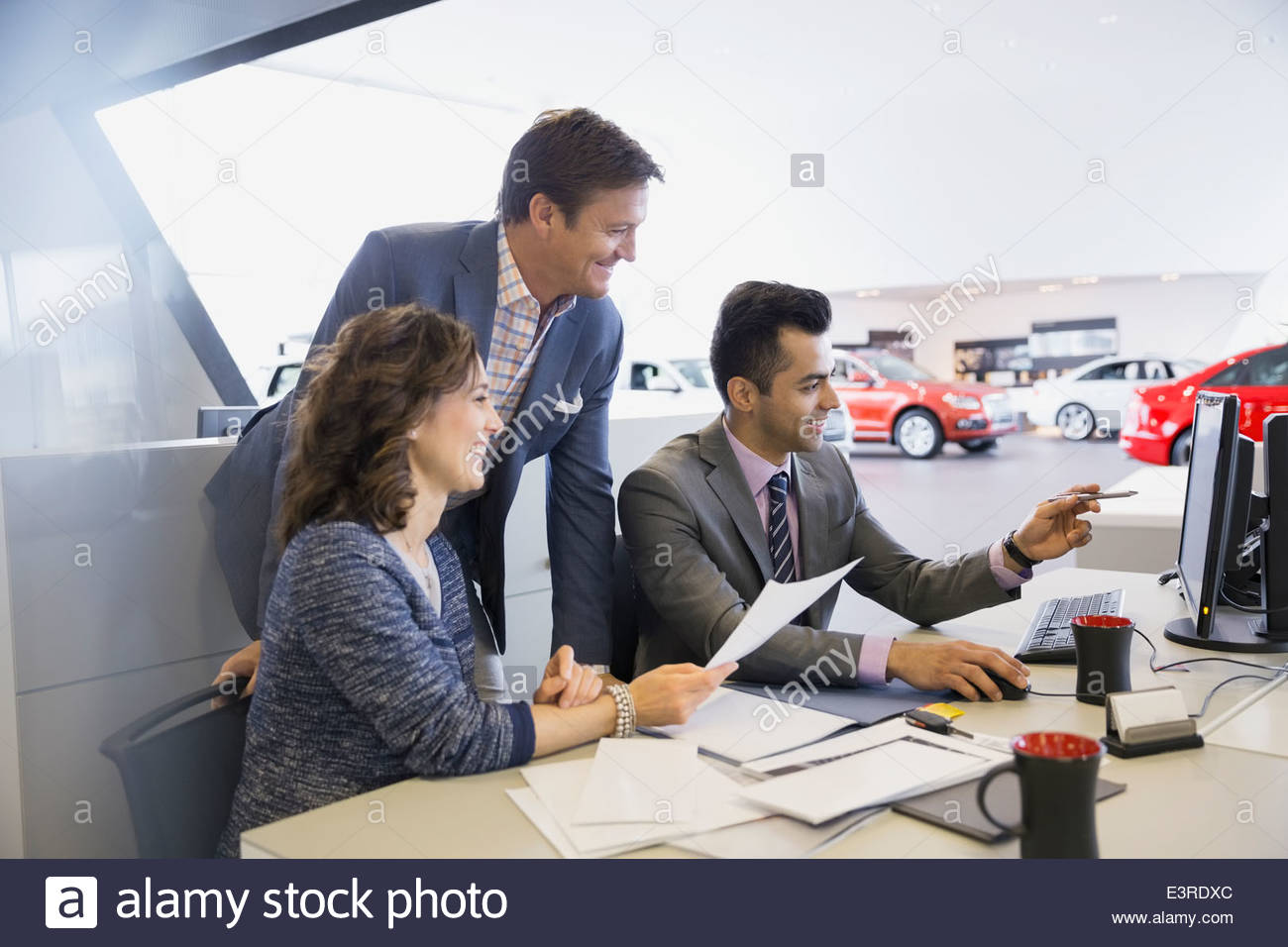 Financing paperwork hi-res stock photography and images - Alamy