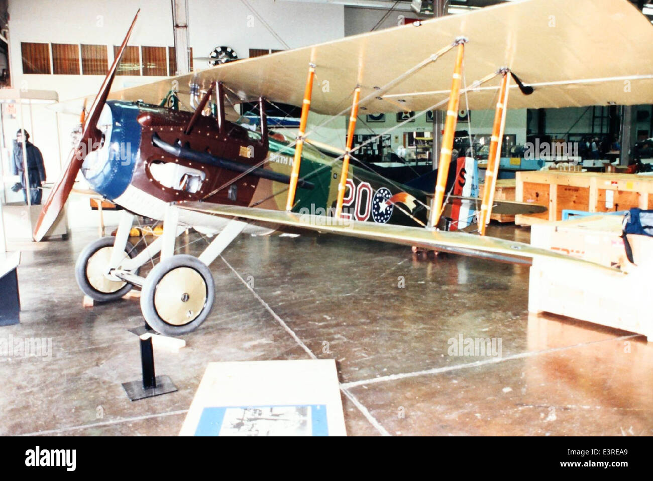This image from the Charles M. Daniels Collection features a SPAD XIII ...