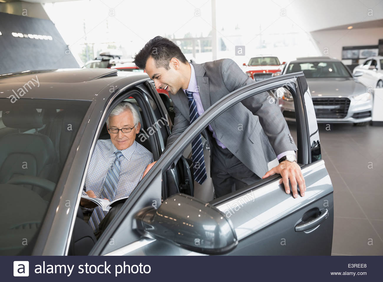 Indoor car shopping hi-res stock photography and images - Alamy