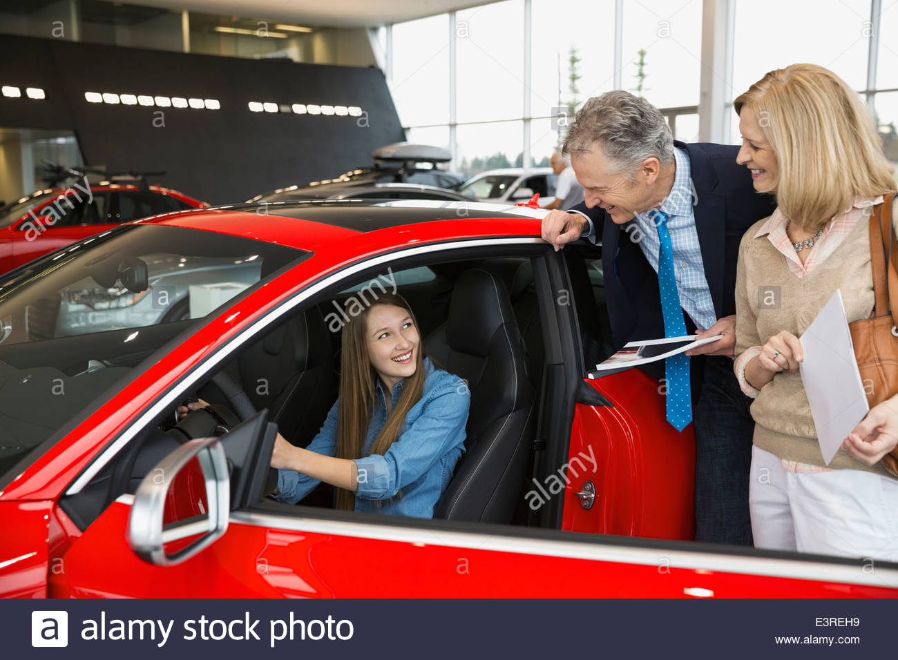 Family car dealership hi-res stock photography and images - Alamy