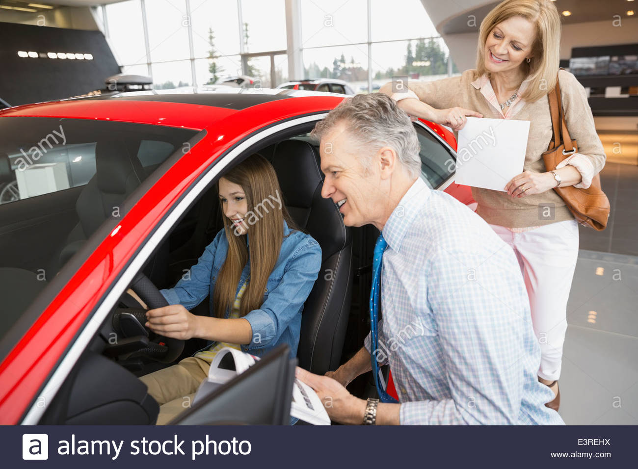 Car dealership showroom hi-res stock photography and images - Alamy