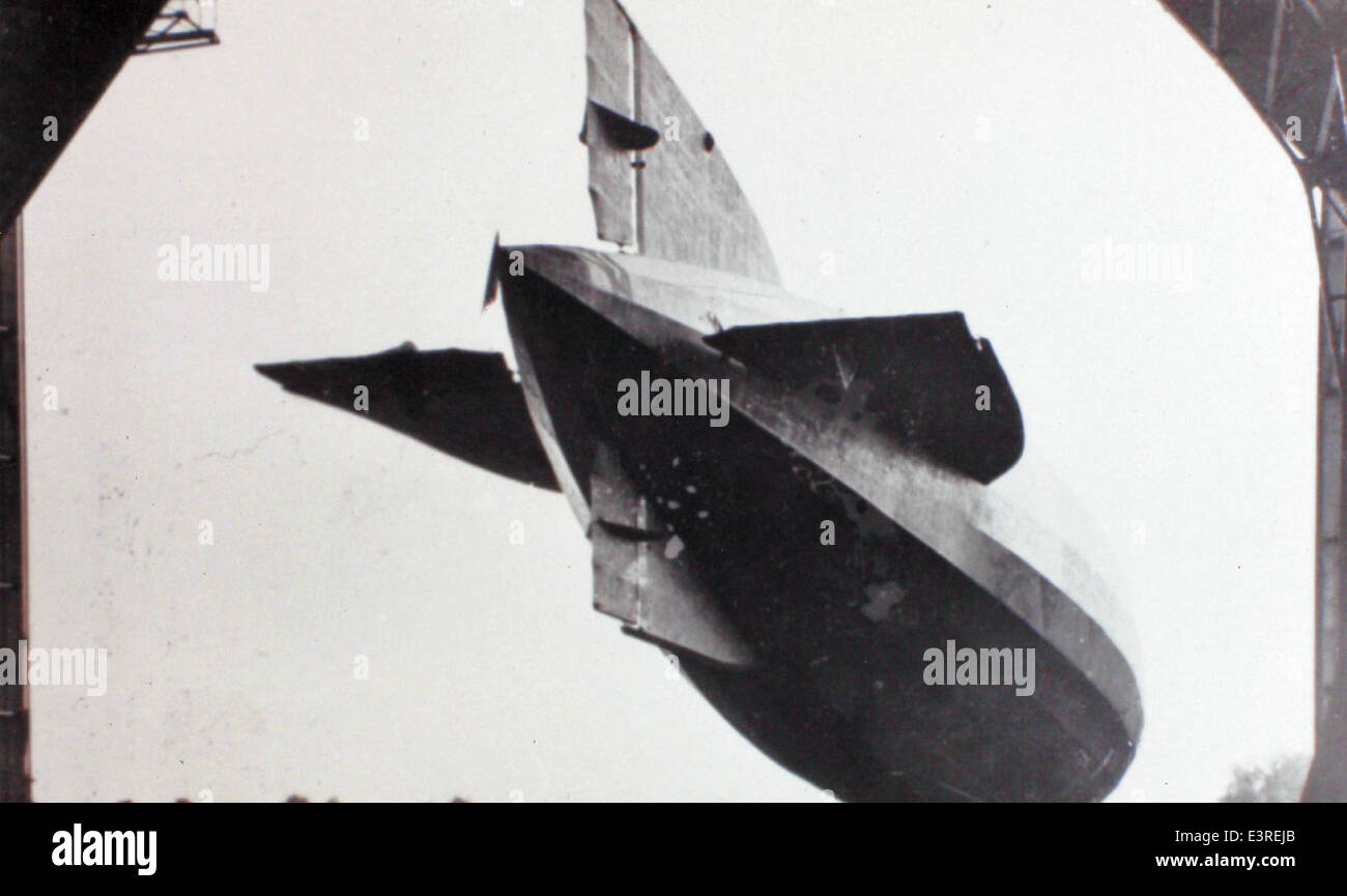 In 1917, the German Navy's Zeppelin LZ100, also known as the Luftschiff ...