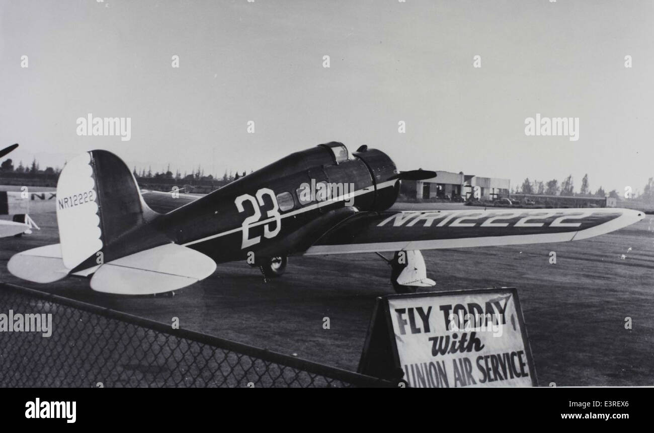 This image from the Charles M. Daniels Collection shows the Lockheed 9 ...