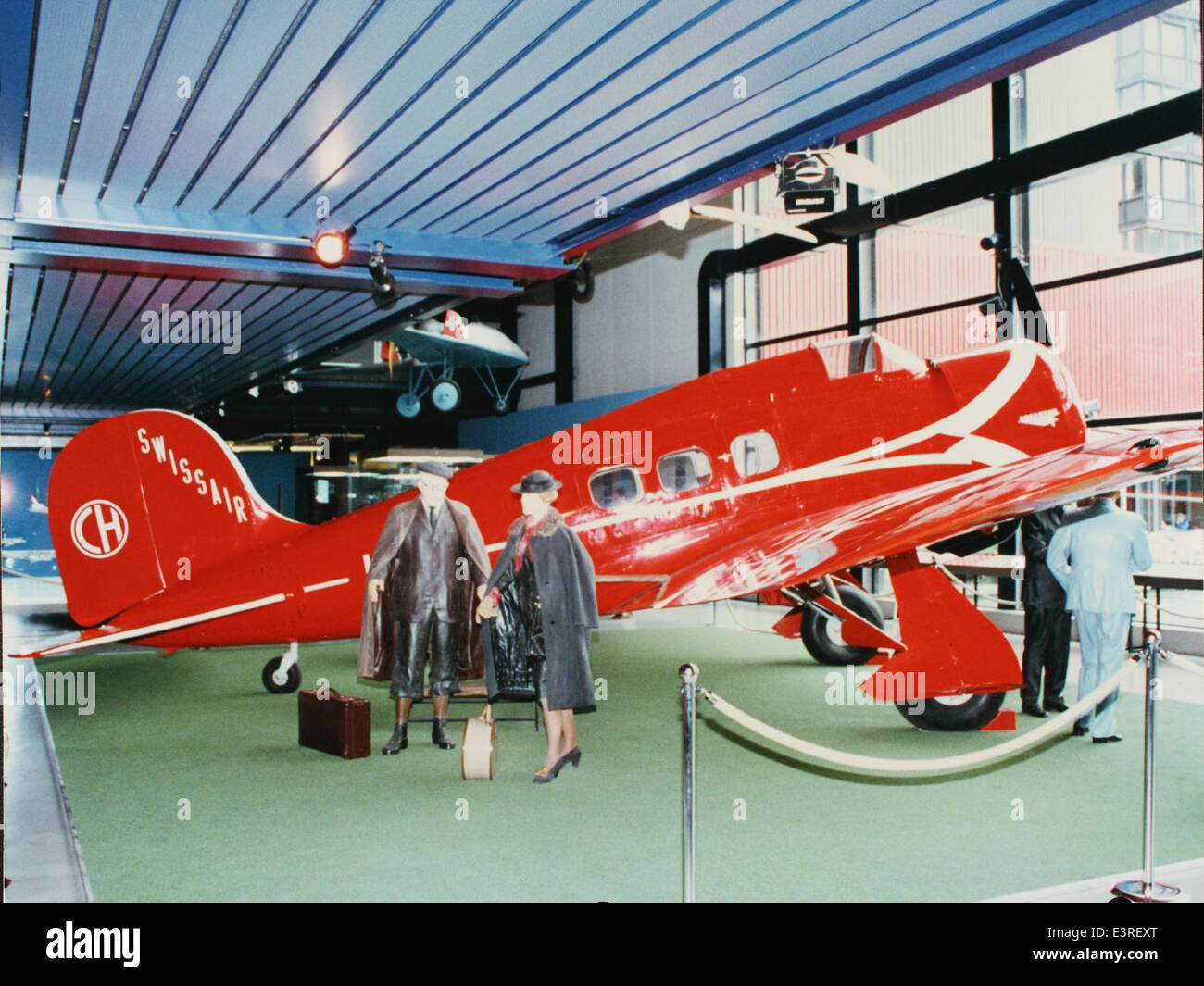 This photo shows the Lockheed Model 9 Orion, a small transport aircraft ...