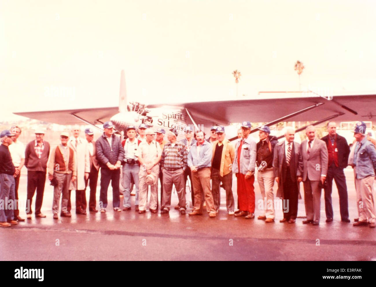 The Spirit of St. Louis, a custom-built Ryan NYP monoplane, famously ...