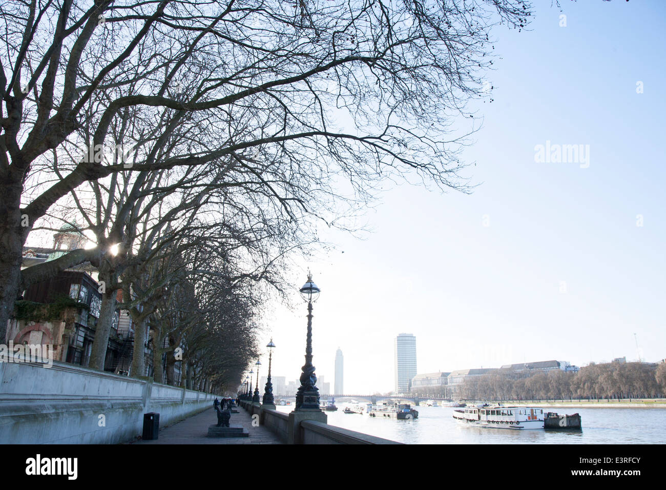 Westminster Embankment, London, England, UK Stock Photo - Alamy