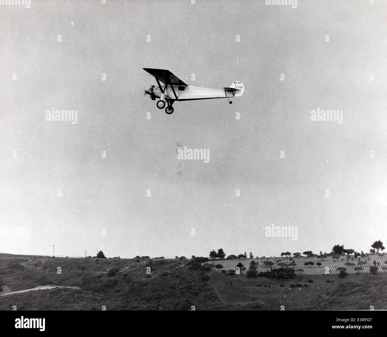 The Spirit of St. Louis, piloted by Charles Lindbergh, was the first ...