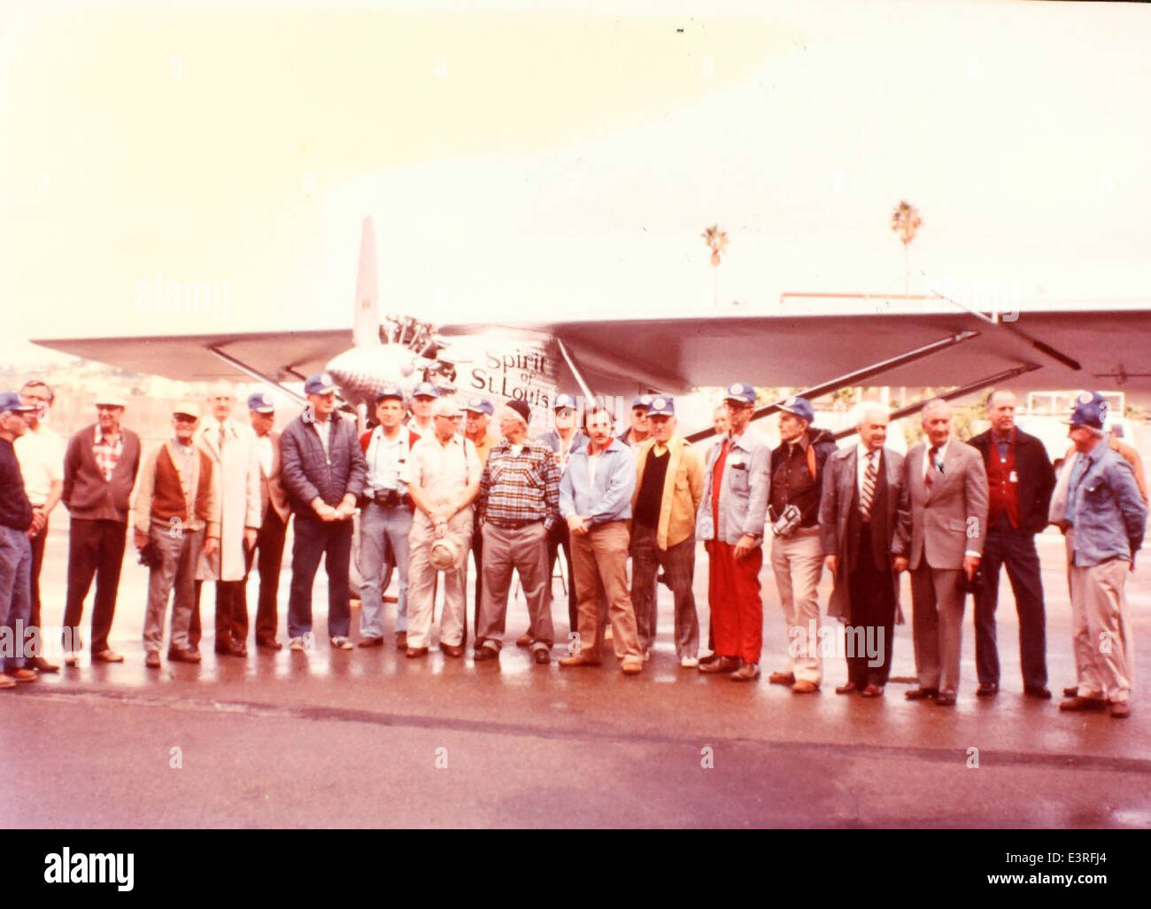 The Spirit of St. Louis was a custom-built monoplane flown by Charles ...