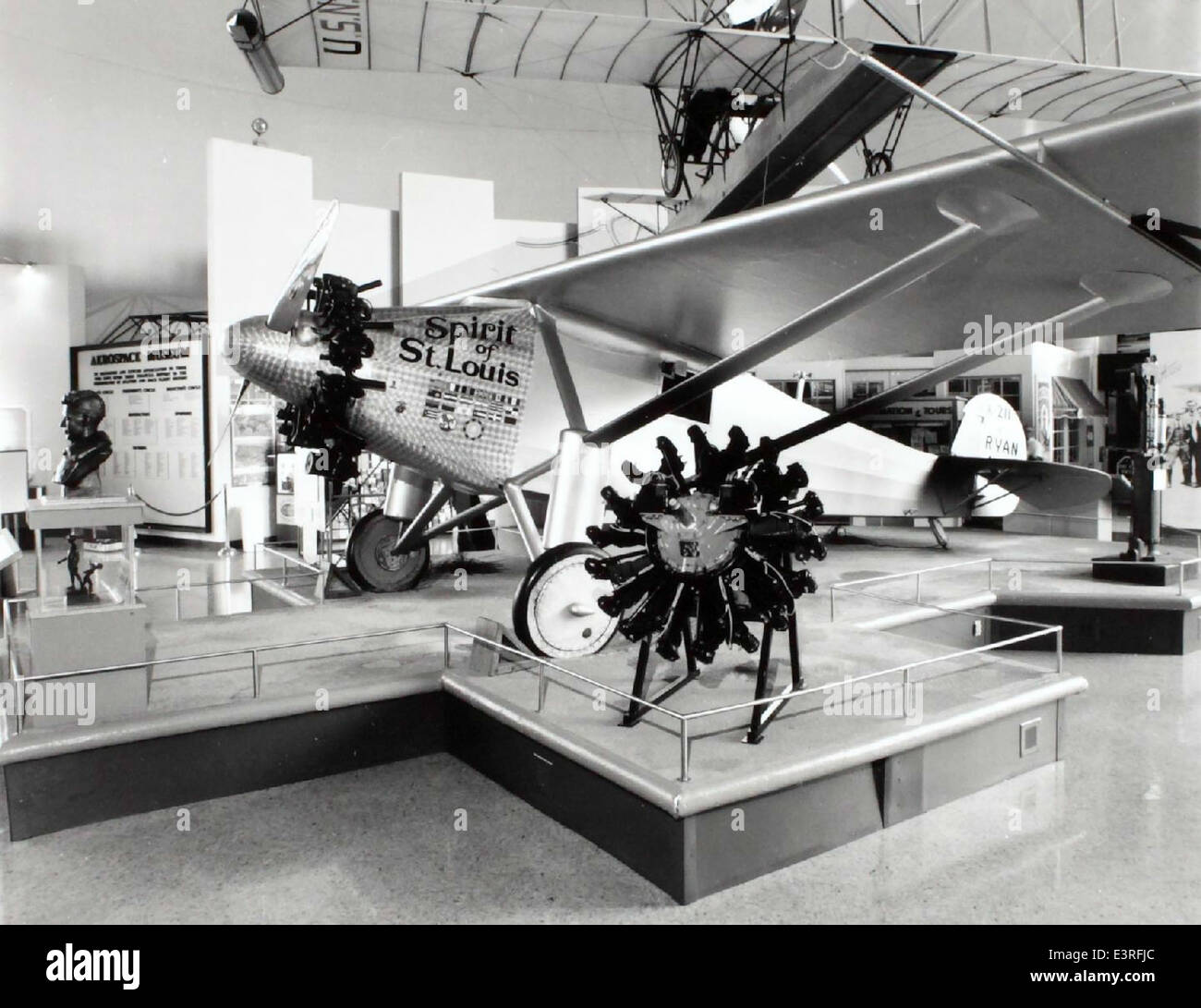 The Spirit of St. Louis, piloted by Charles Lindbergh, was the first ...