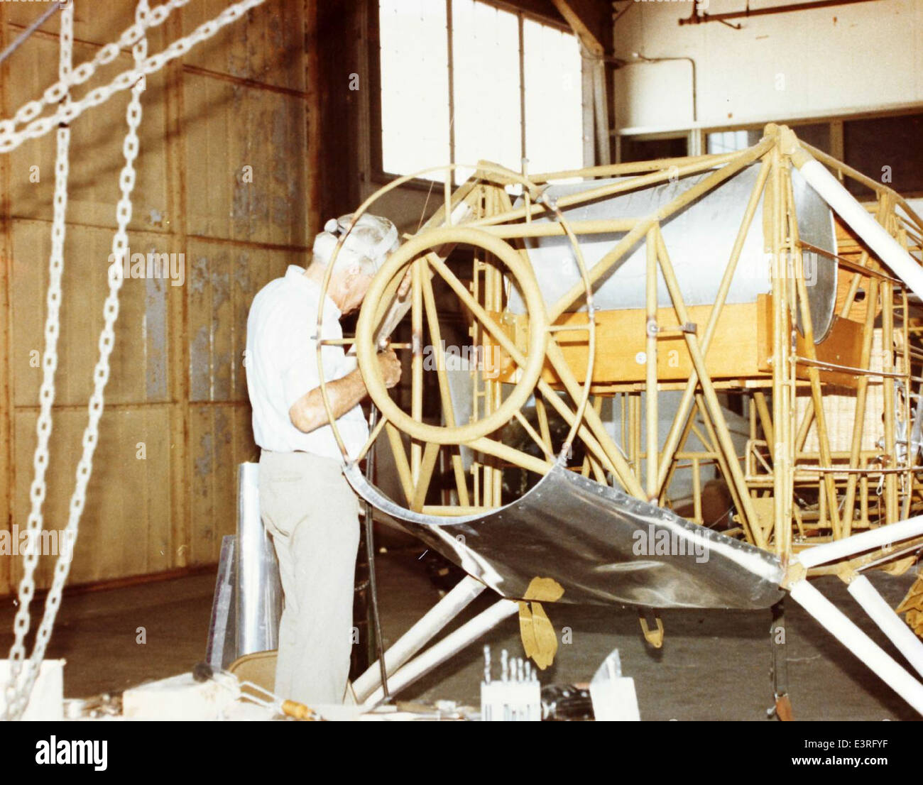 The Ryan Spirit of St. Louis, famously piloted by Charles Lindbergh in ...