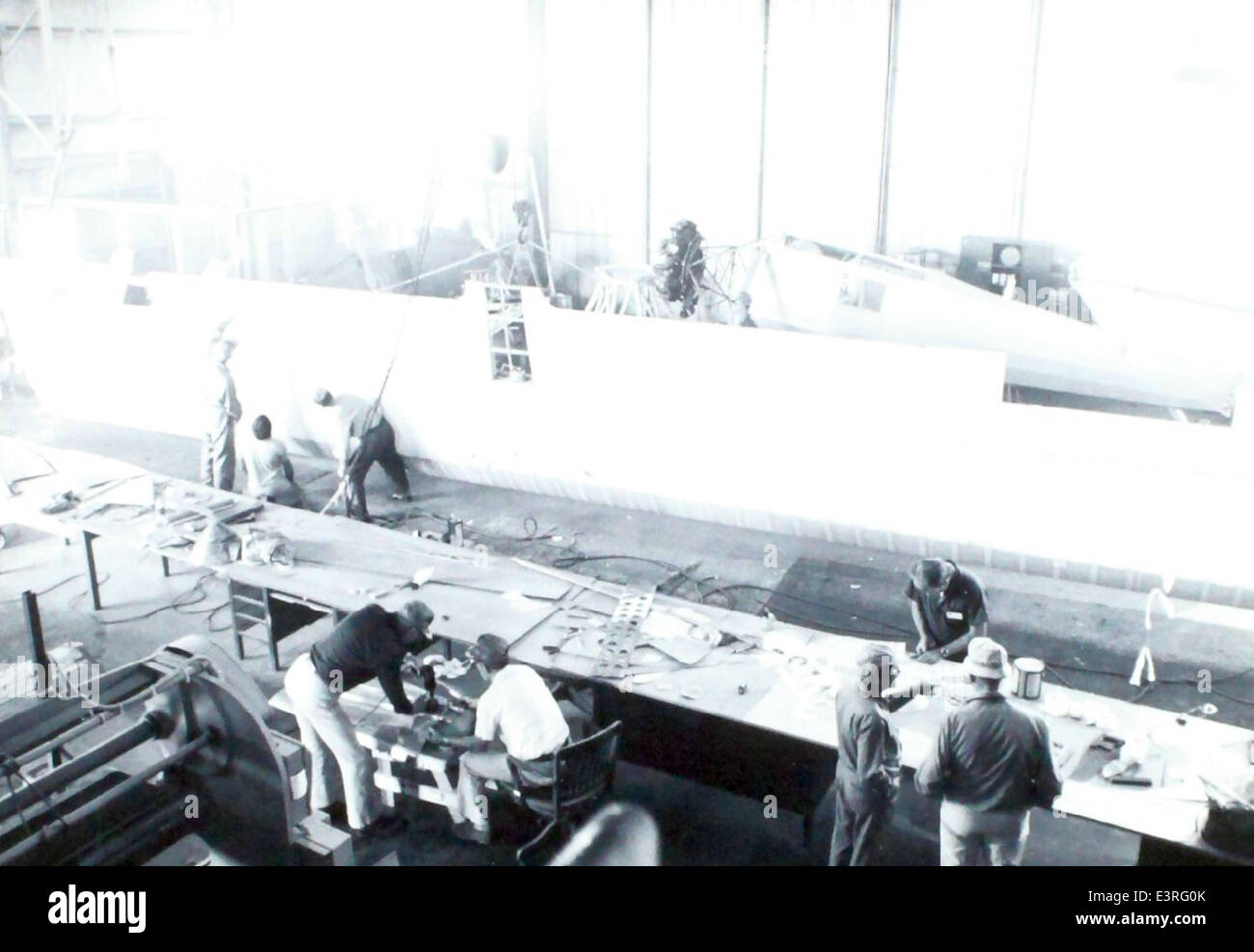 The Spirit of St. Louis, piloted by Charles Lindbergh, made the first ...
