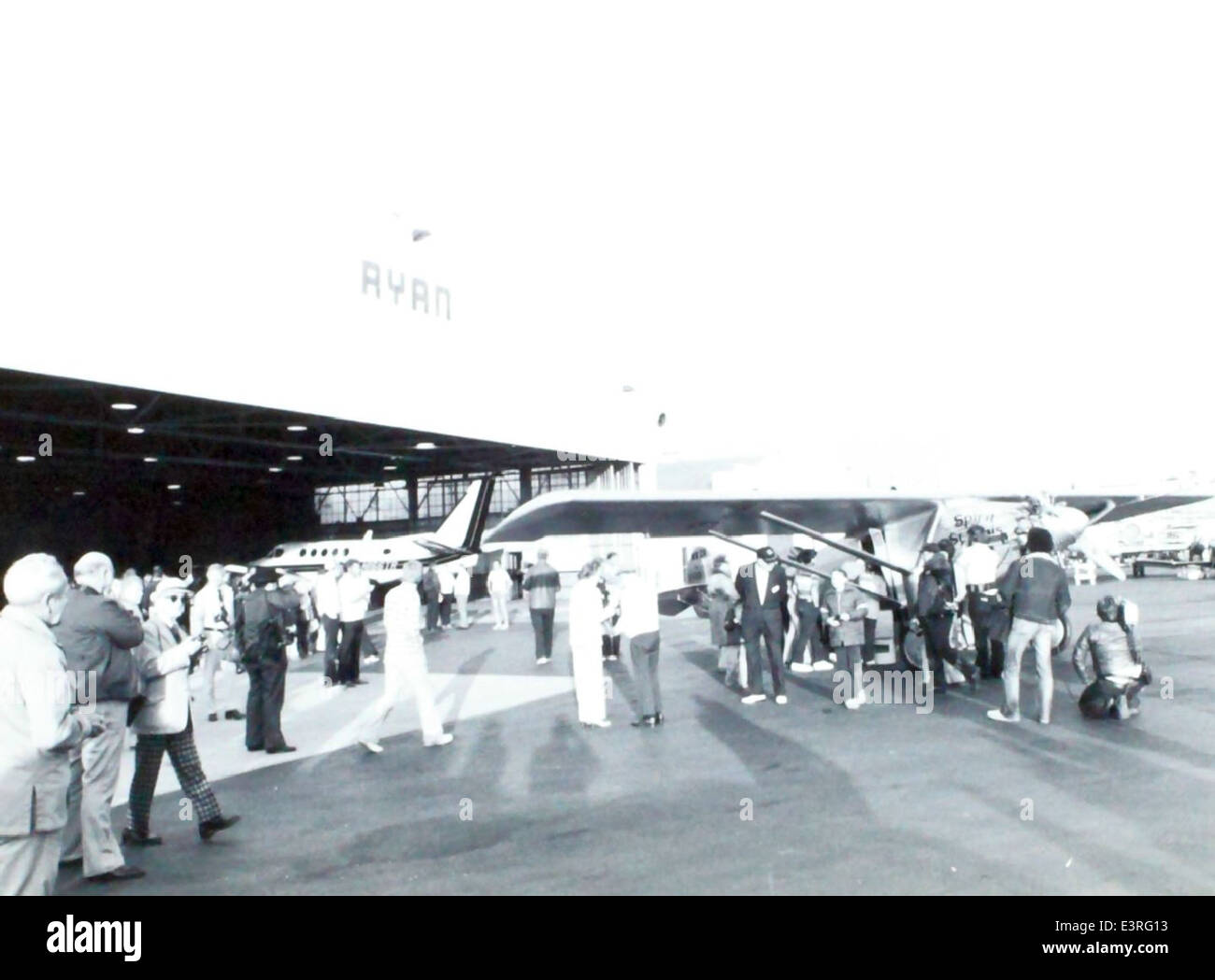 The Ryan Spirit of St. Louis was the aircraft used by Charles Lindbergh ...