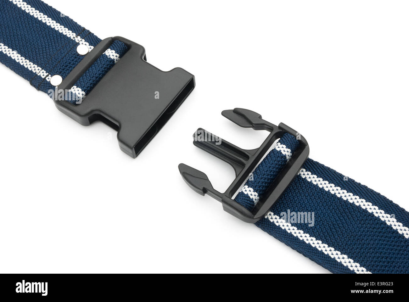male and female buckles on white background Stock Photo - Alamy