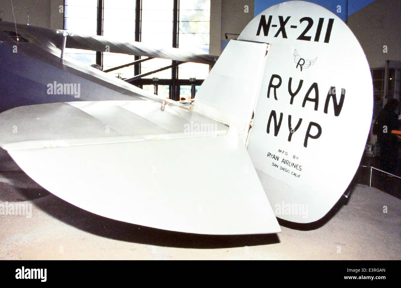 The Spirit of St. Louis, flown by Charles Lindbergh in 1927, was the ...