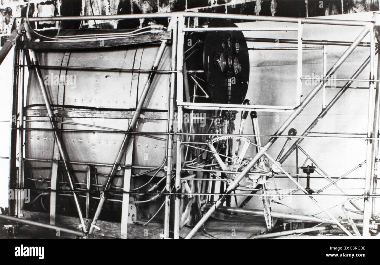 The Spirit of St. Louis, piloted by Charles Lindbergh, made the first ...