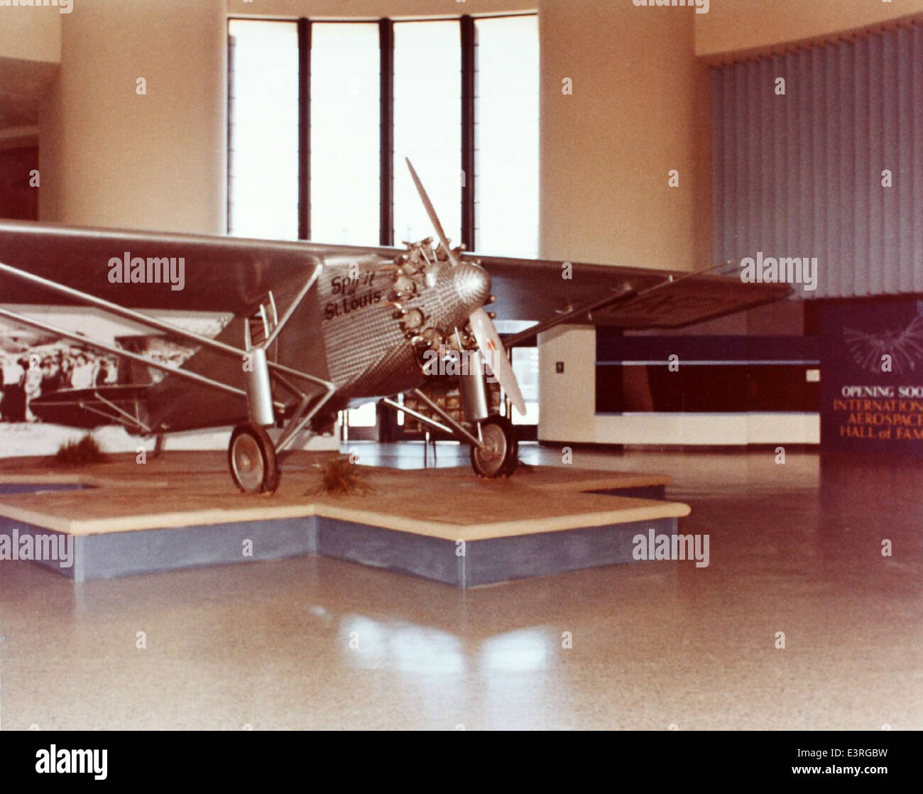 The Spirit of St. Louis, piloted by Charles Lindbergh, was the first ...