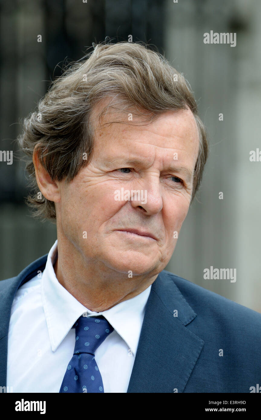 Author and playwright Sir David Hare Stock Photo - Alamy