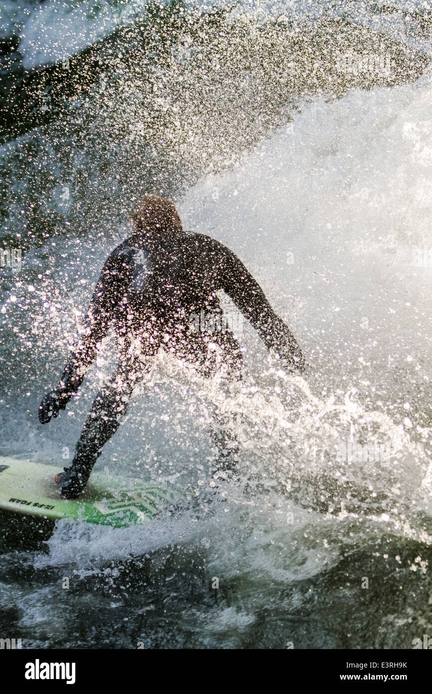 Sports guy surfer standing hi-res stock photography and images - Alamy