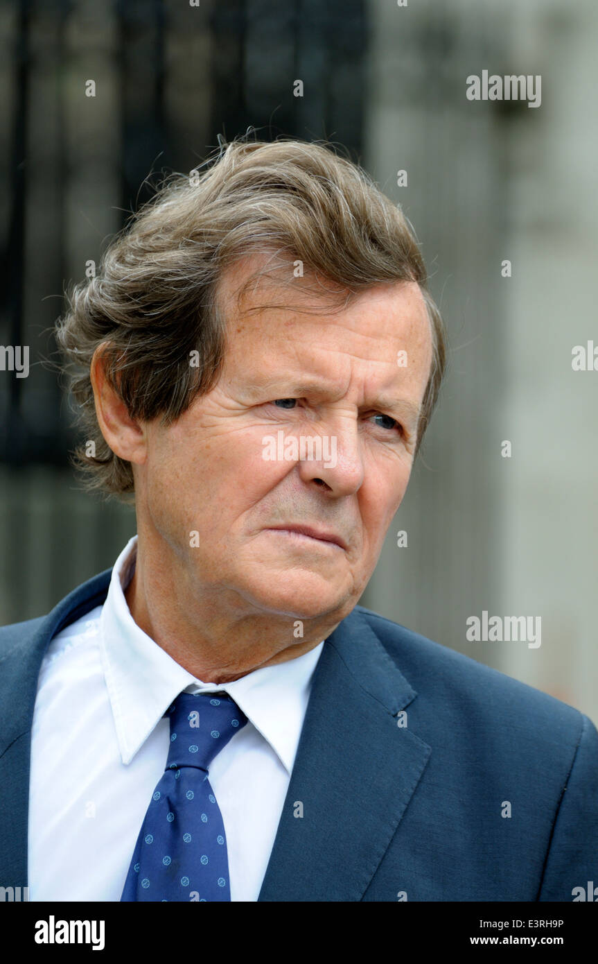 Author and playwright Sir David Hare Stock Photo - Alamy