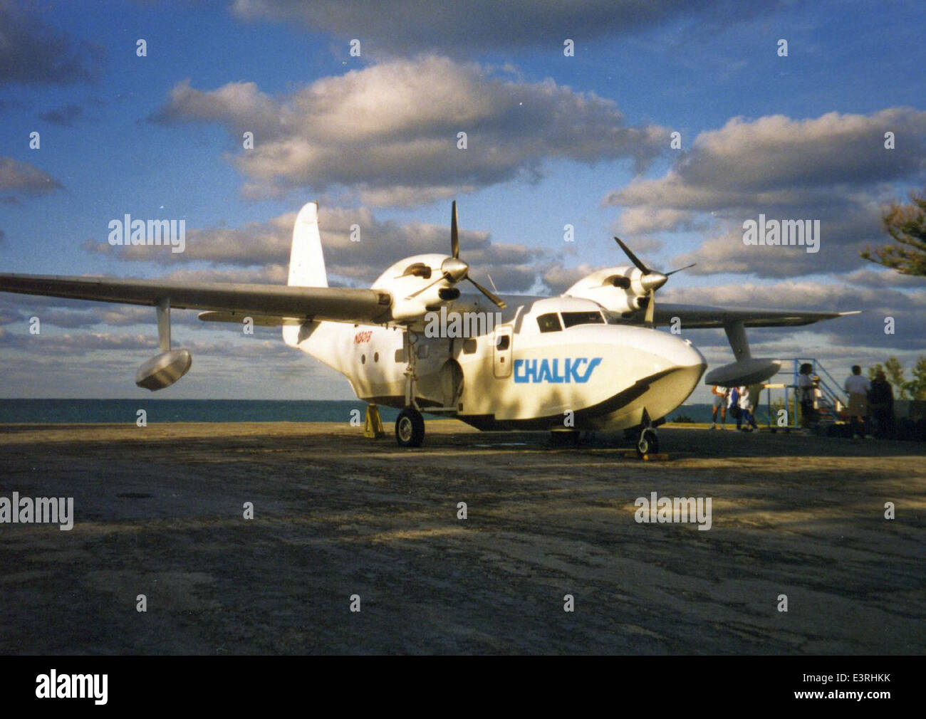 This photograph from the Charles M. Daniels collection features Chalk's ...