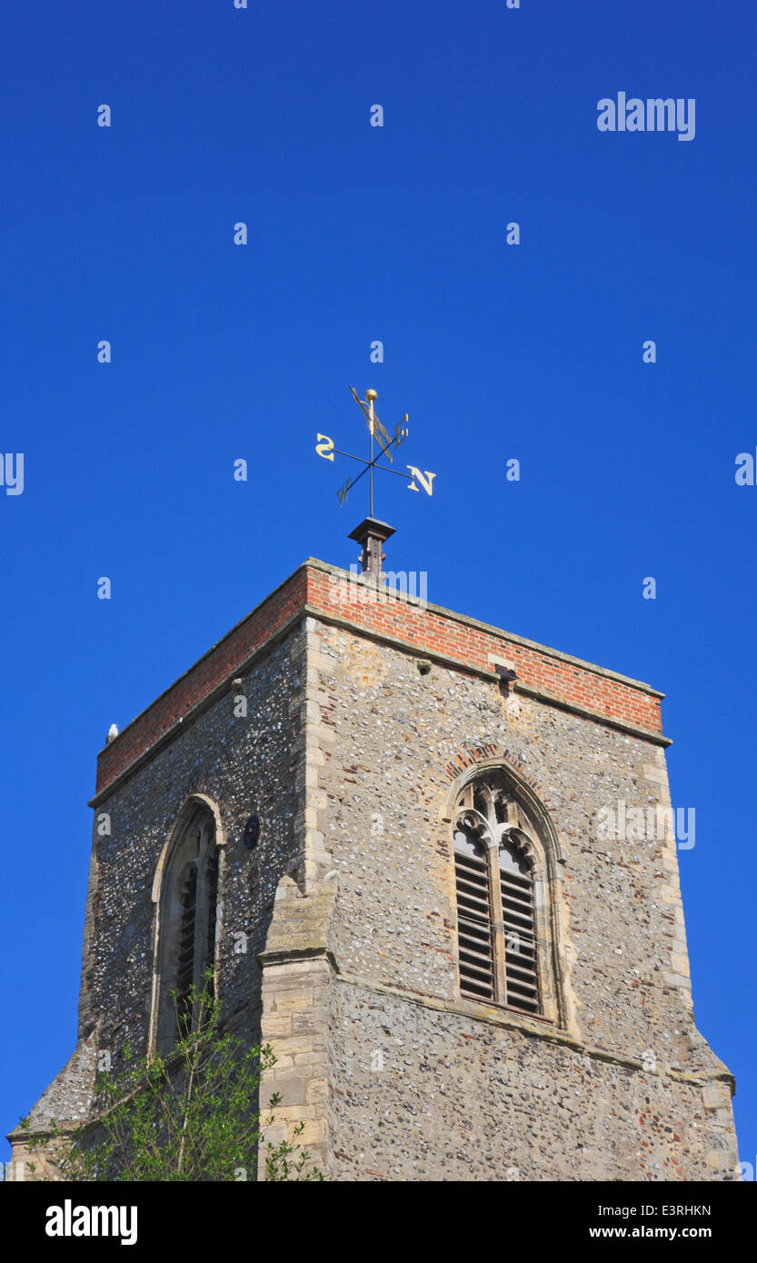 Church with weather vane hi-res stock photography and images - Alamy