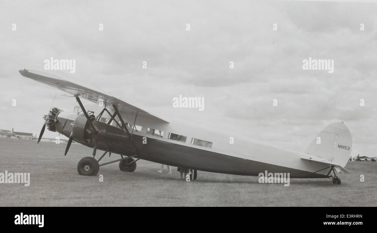 The Stinson aircraft model from the Charles M. Daniels Collection ...