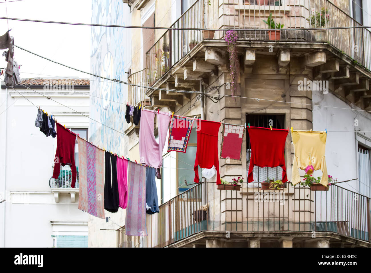 Historic laundry line hi-res stock photography and images - Alamy