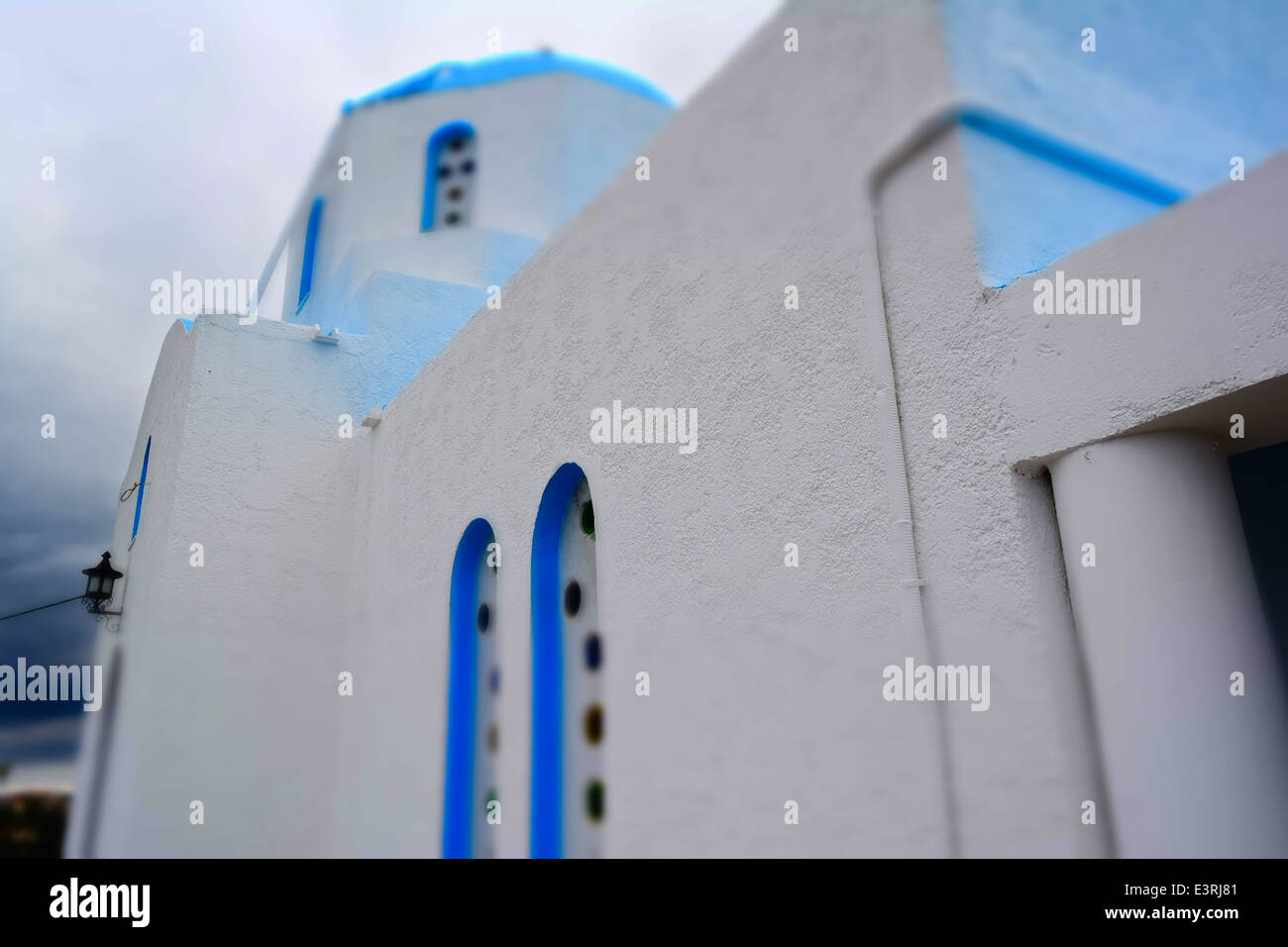 A small Greek orthodox church in Poros island in Greece Stock Photo - Alamy