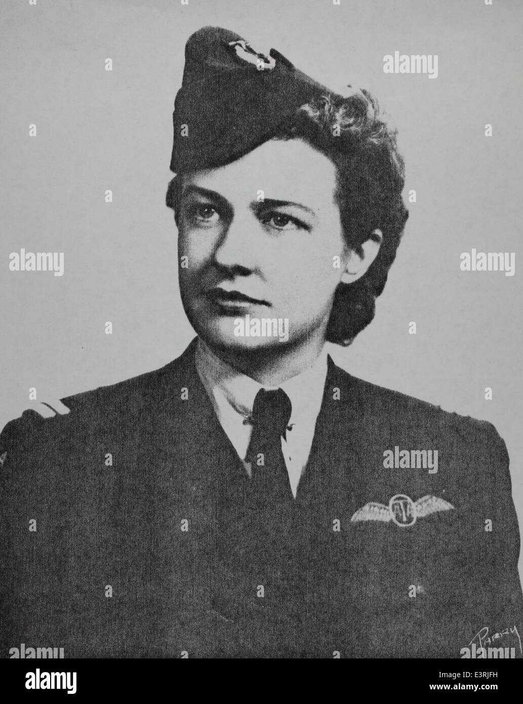 This photograph celebrates the contributions of the Women Airforce ...
