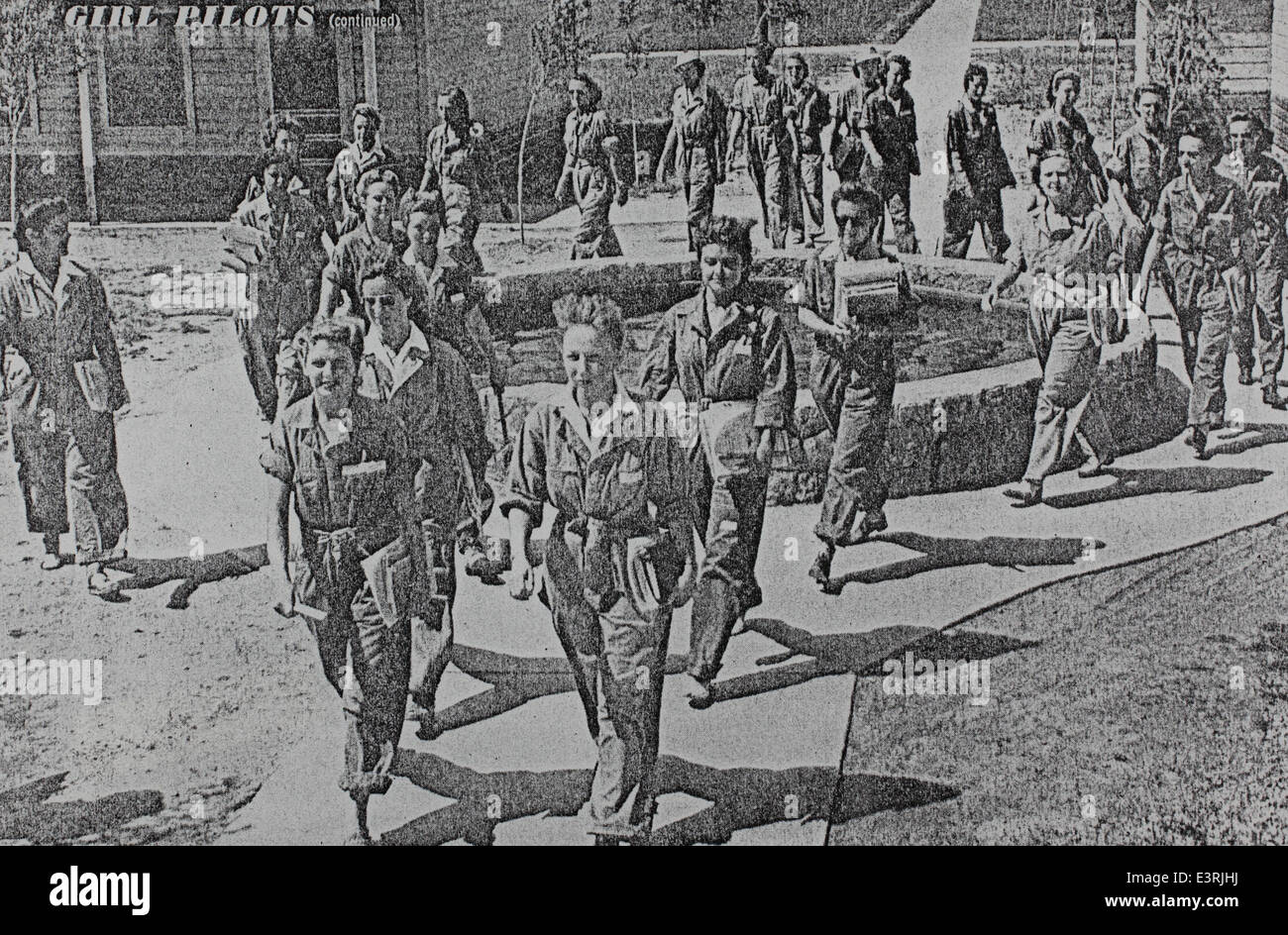 This image from the Women of Flight collection features a group of ...