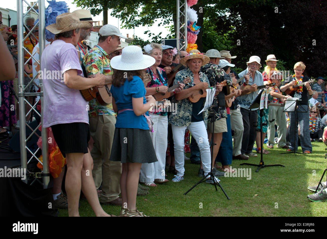 Ukulele festival people hi-res stock photography and images - Alamy